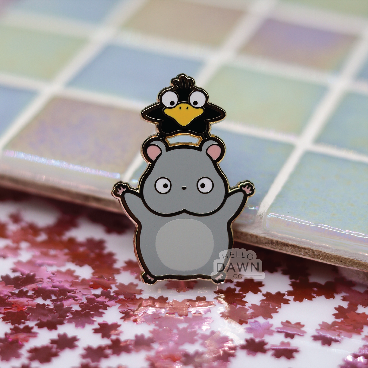 Silly Friends Enamel Pins – Hellodawnco